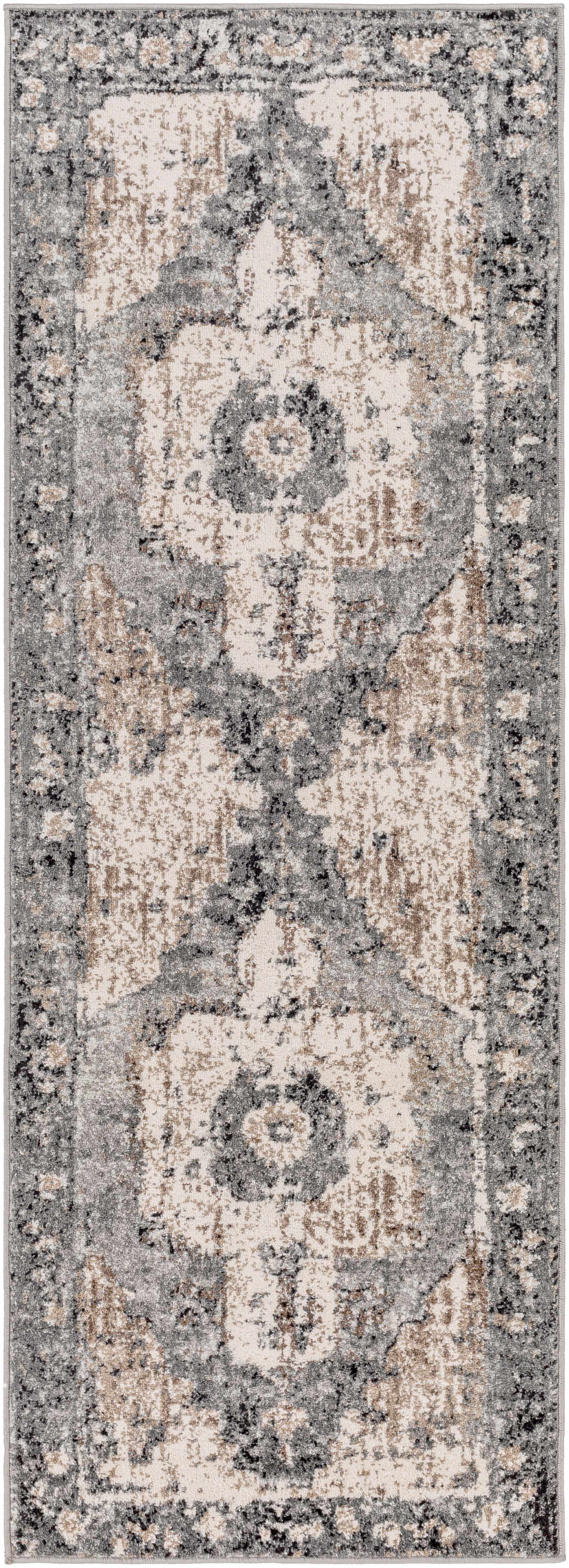BoutiqueRugs Newalla Bohemian Oriental Medallion Runner Rug - Farmhouse ...