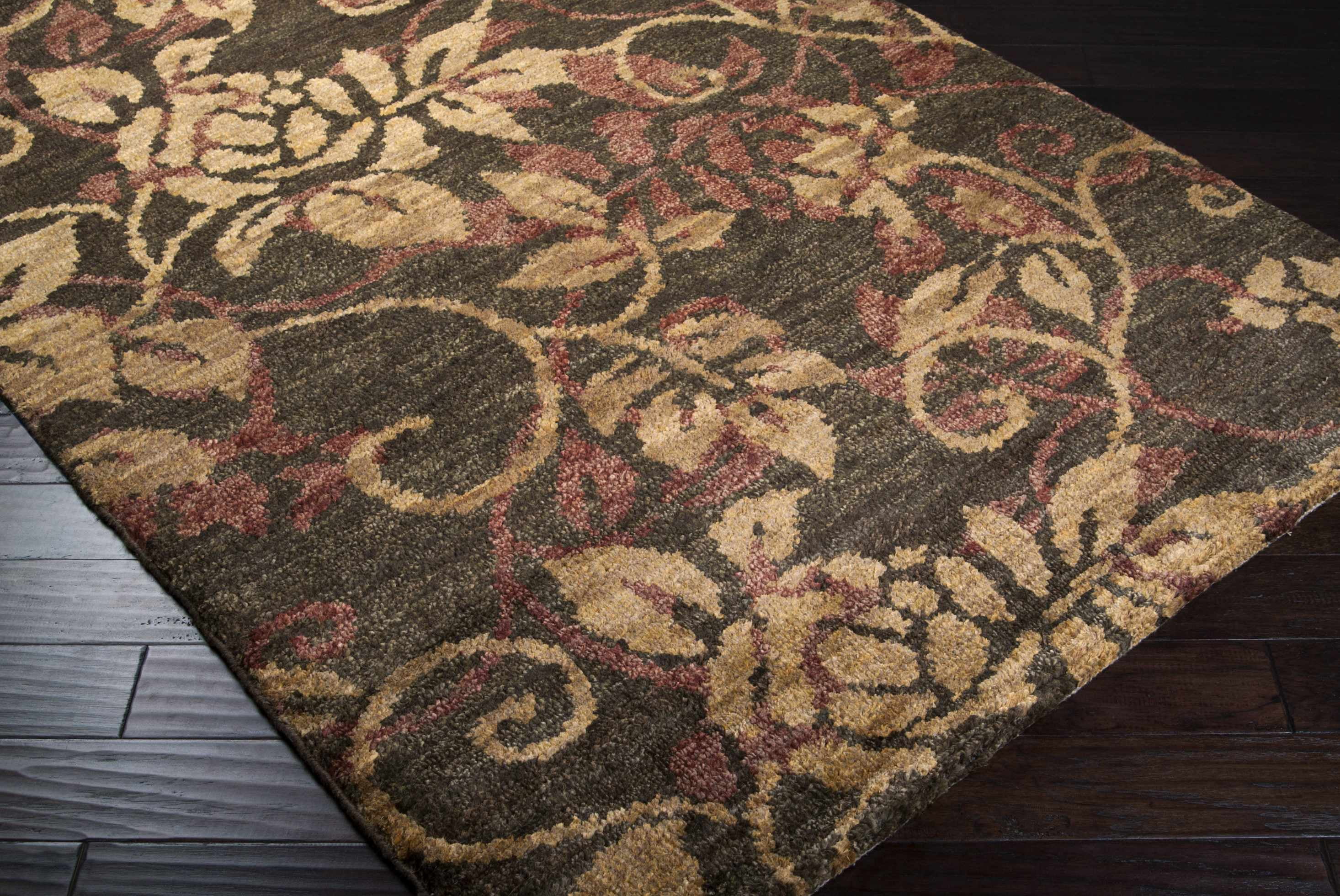 Boutique Rugs Uhland Natural Fibers Area Rug - Dark Brown, Medium Brown ...
