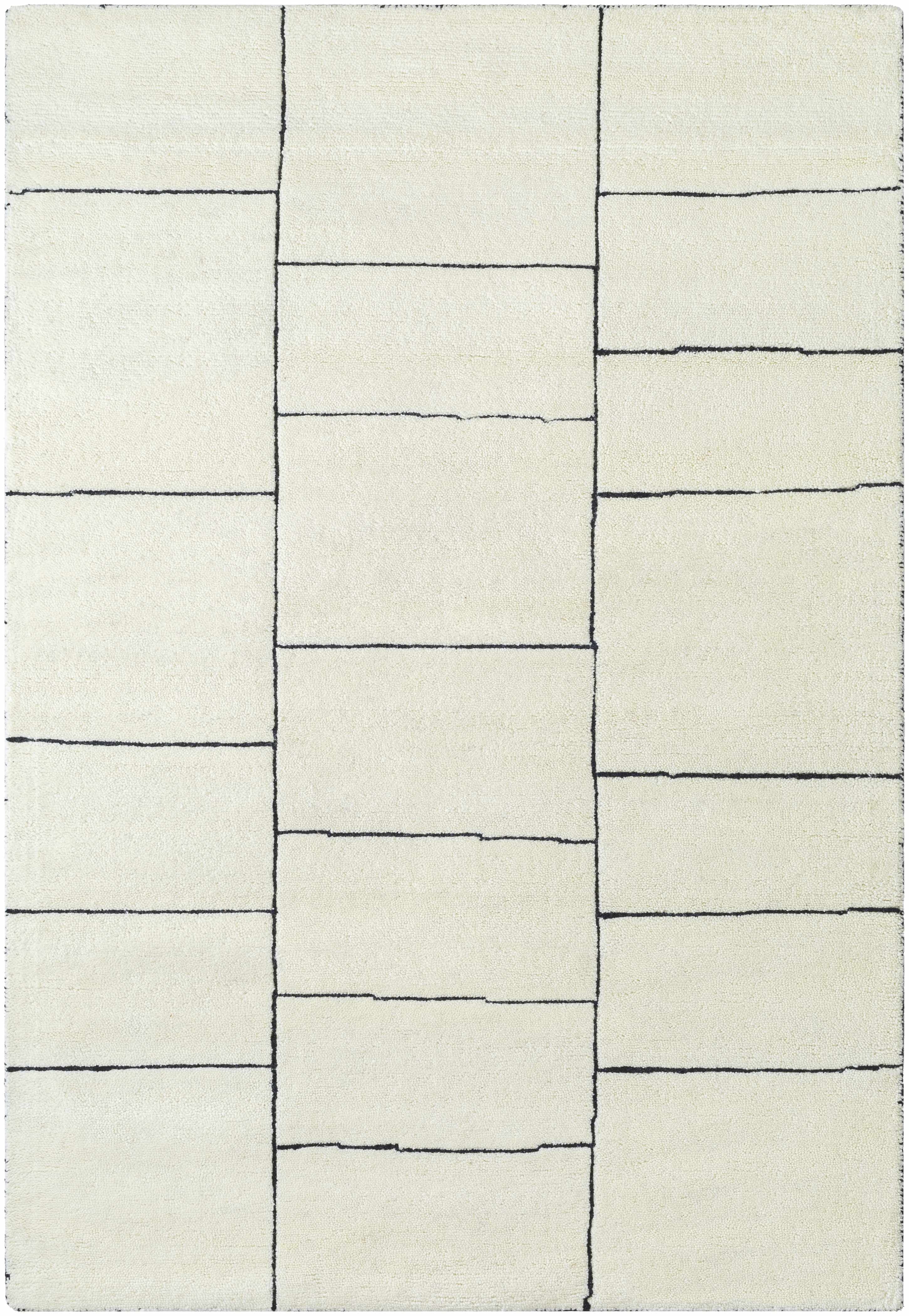 Boutique Rugs Xylia Contemporary Area Rug - Pearl - 5' x 7'6" - Walmart.com