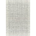 BoutiqueRugs Yates Contemporary Area Rug - Ivory, Charcoal - 2' x 3 ...