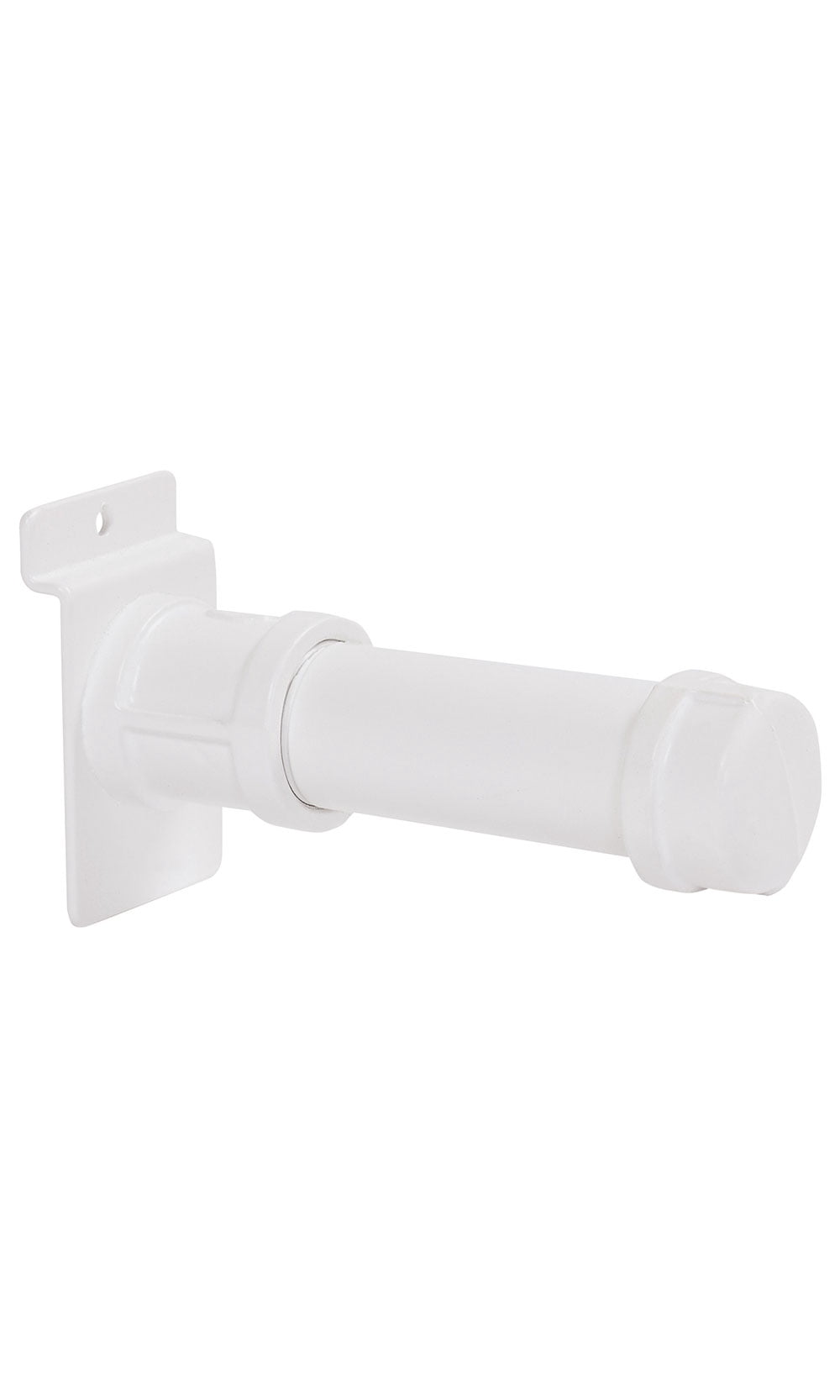 SSWBasics Boutique White Pipe 4 ½ inch Straight Faceout Slatwall Set ...