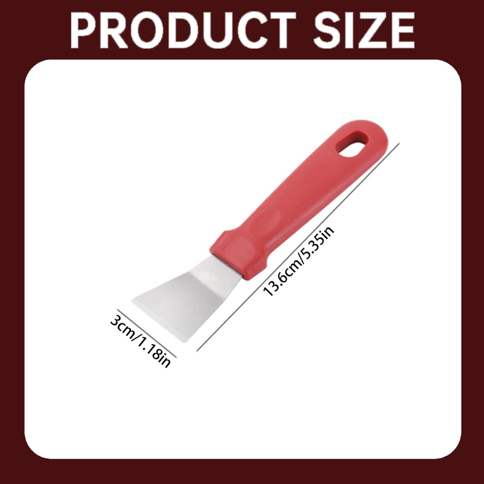 BoutiqueClearance Multipurpose Kitchen Cleaning Spatula New Stainless ...