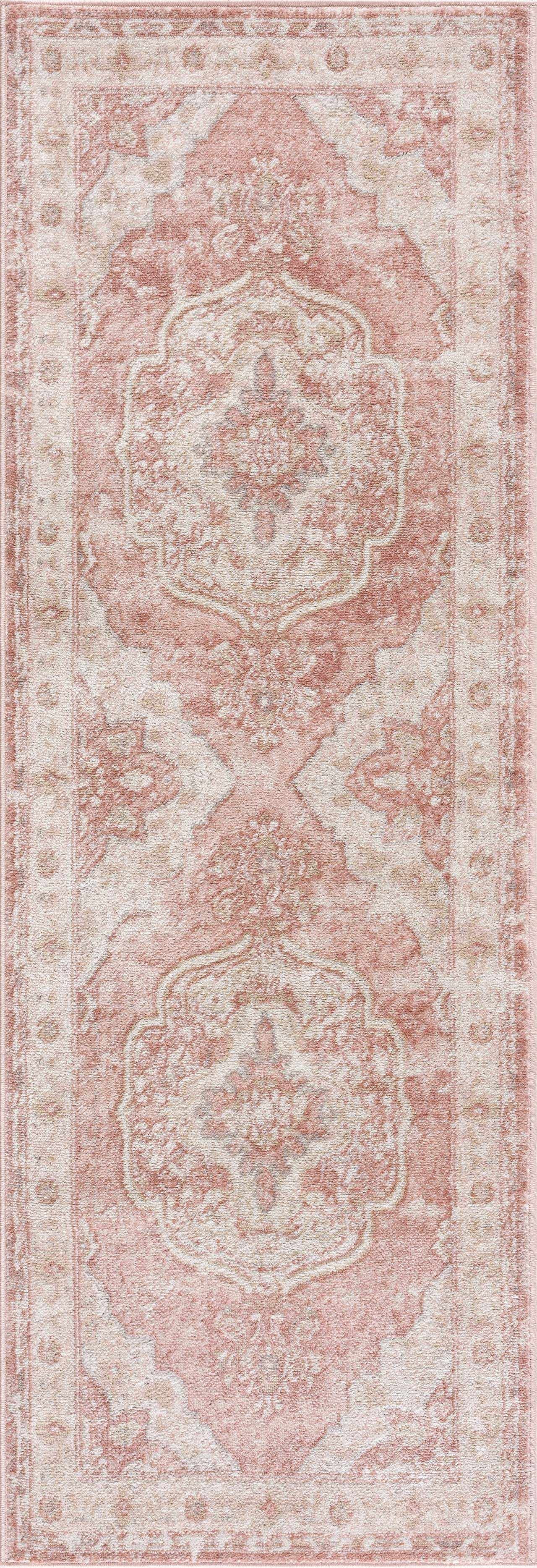 Boutique Rugs Blush & Light Pink Collection Kandos Bohemian Oriental ...