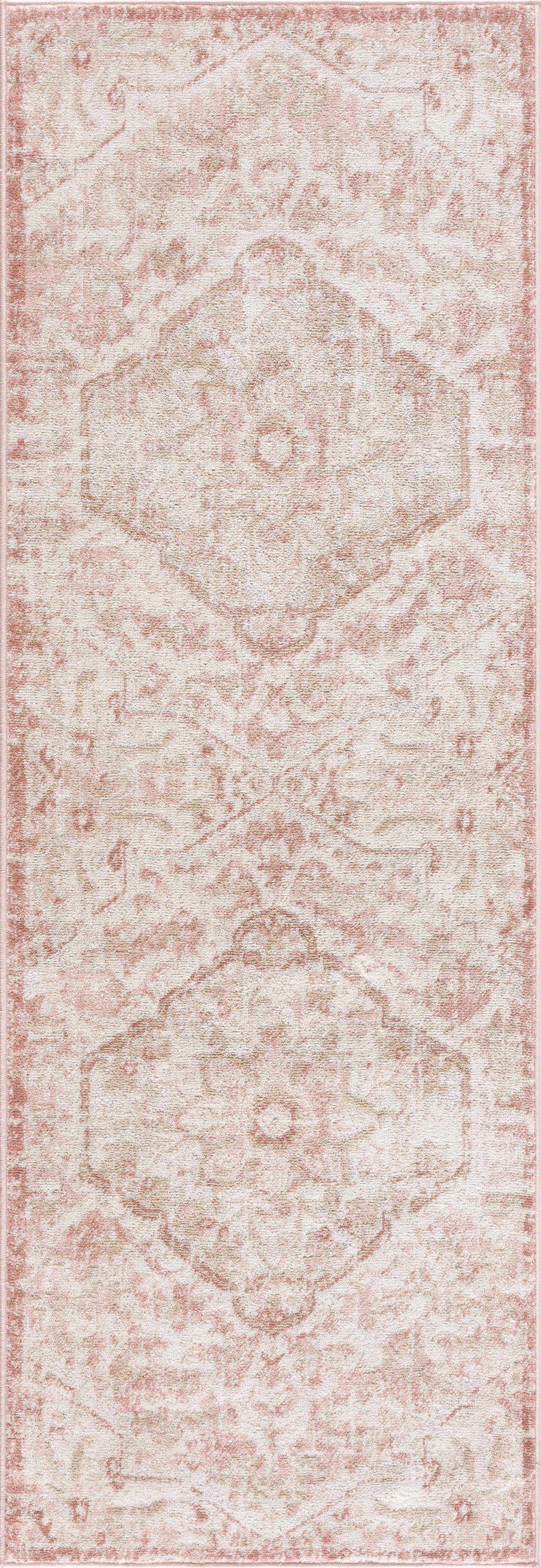 BoutiqueRugs Blush & Light Pink Collection Leonora Bohemian Oriental ...