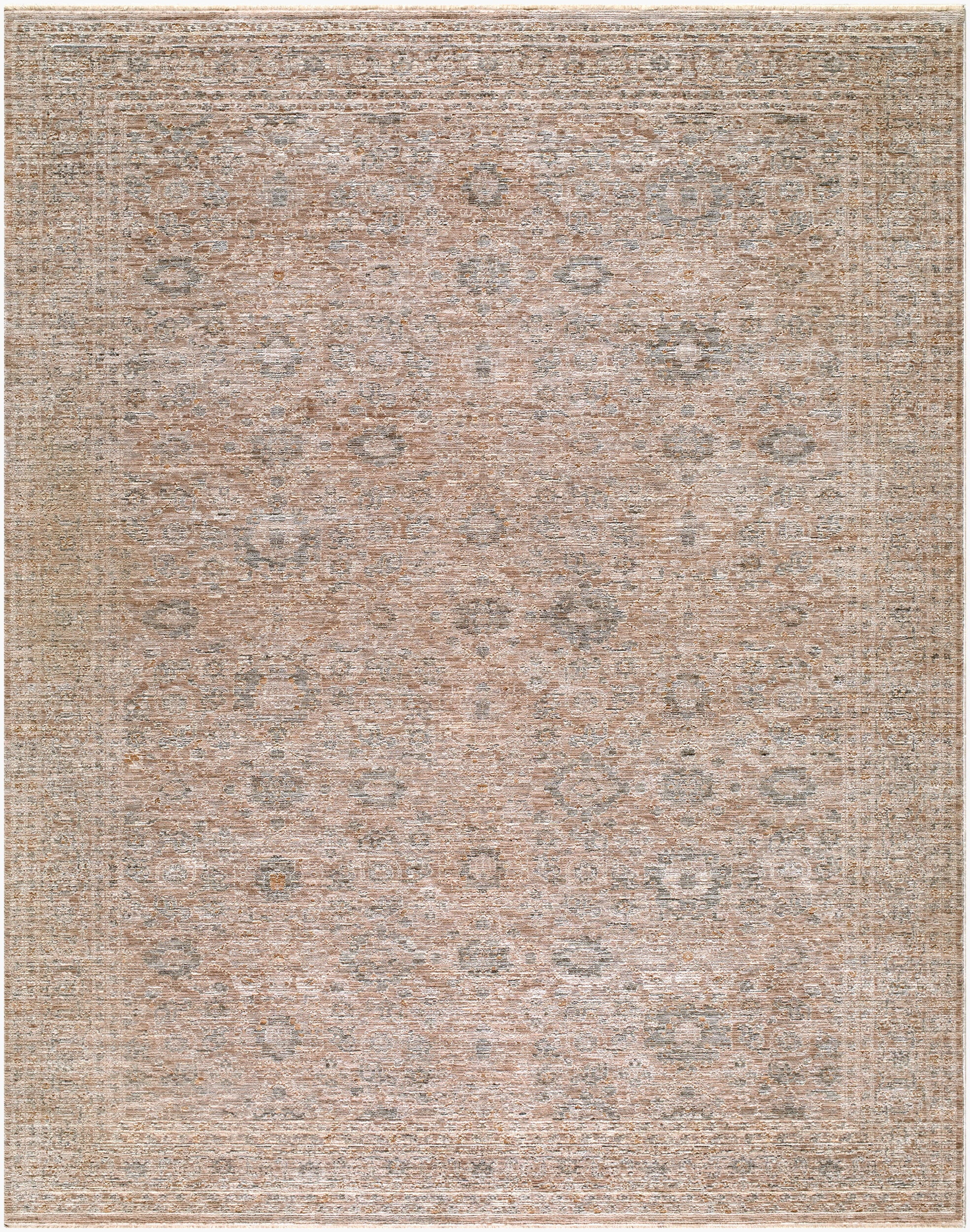 BoutiqueRugs Kehepa Traditional Area Rug - Taupe, Slate Gray, Sandstone ...