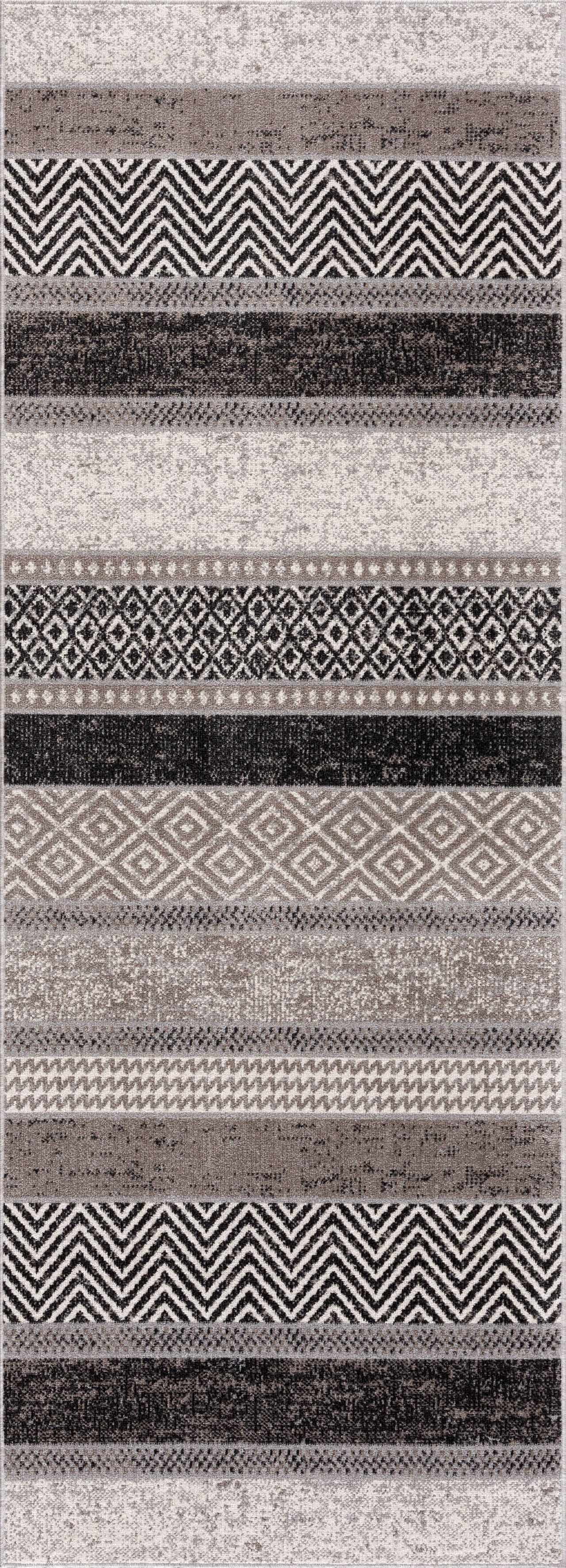 Boutique Rugs Middlestown Farmhouse Runner Rug - Machine Washable ...