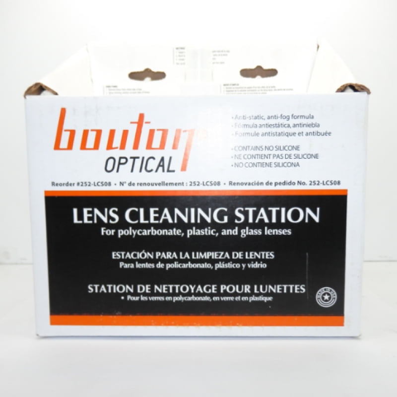 Bouton Wall Mount Disposable Optical Lens Cleaning Station 252-LCS08 ...