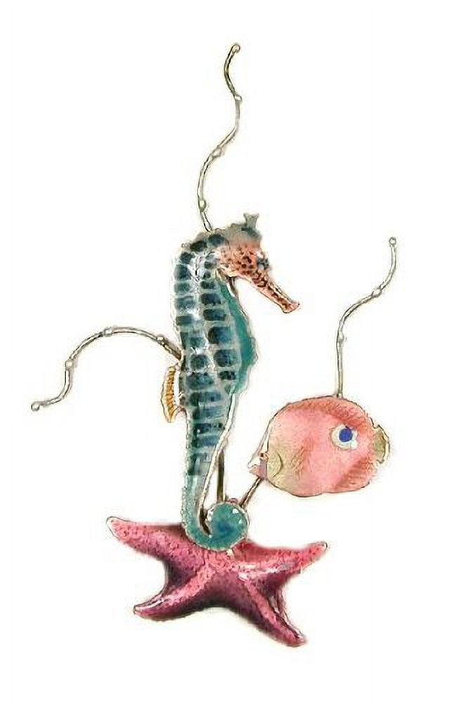 Bovano - Wall Sculpture - Seahorse w/ Star Fish - Walmart.com