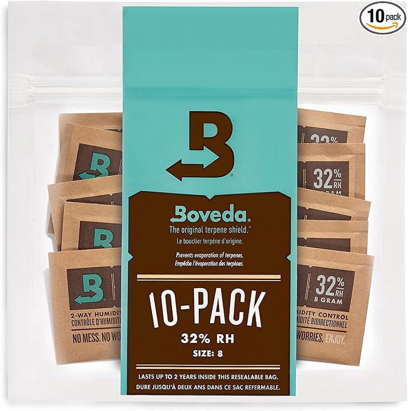 Boveda 32% Two-Way Humidity Control Packs For Storing 1 oz of Dry Goods ...