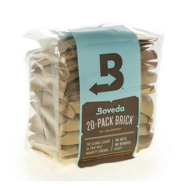 Boveda 62% RH 2-Way Humidity Control | Size 8 Protects Up to 1 Oz | 10-Count - Walmart.com