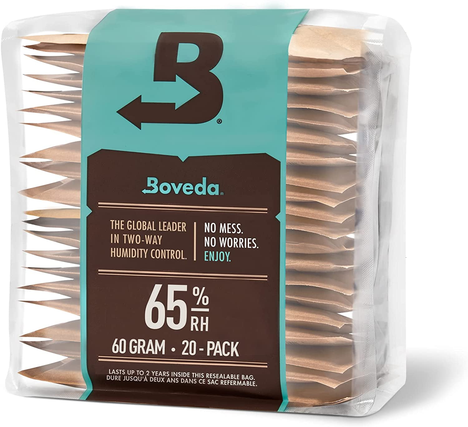 Boveda 65% Two-Way Humidity Control Packs For Aging & Long-Term Storage ...