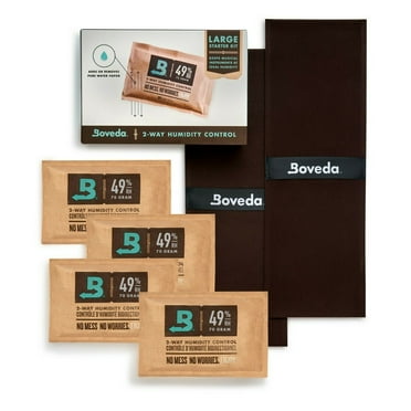 Boveda 49% RH 2-Way Humidity Control | Size 70 for Wood Instruments | 4 ...