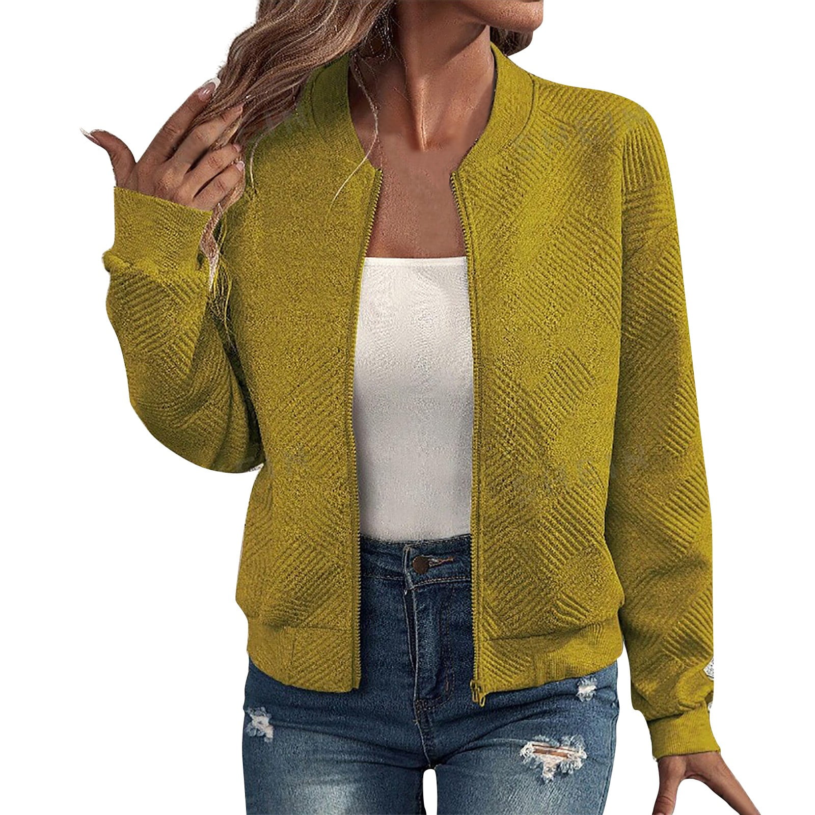 Bovemsi Cardigan Sweaters for Women Jacket Spring Light Pilot Thin ...
