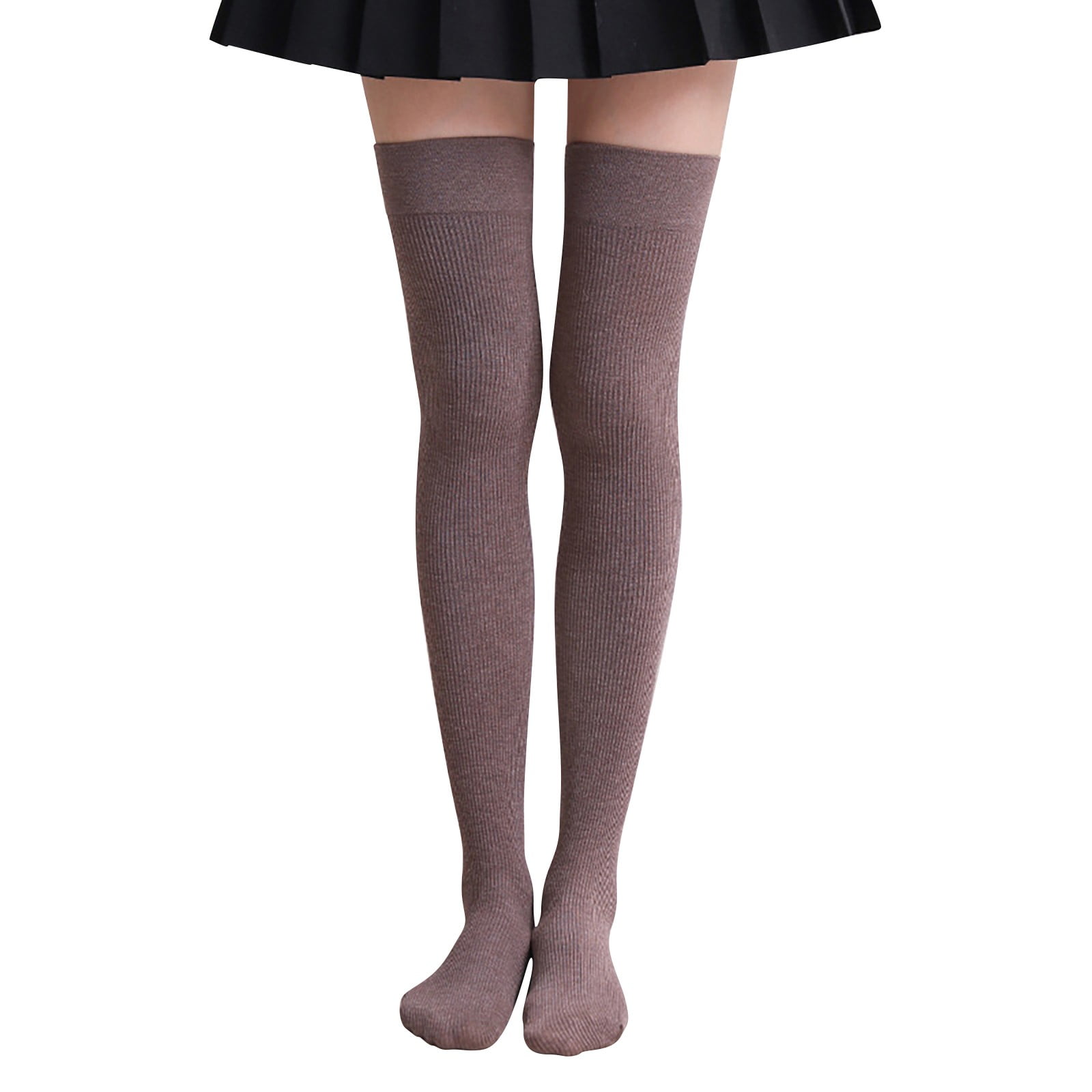 Bovemsi Stockings for Women 1 Pair Extra Long Color Thigh High Socks ...