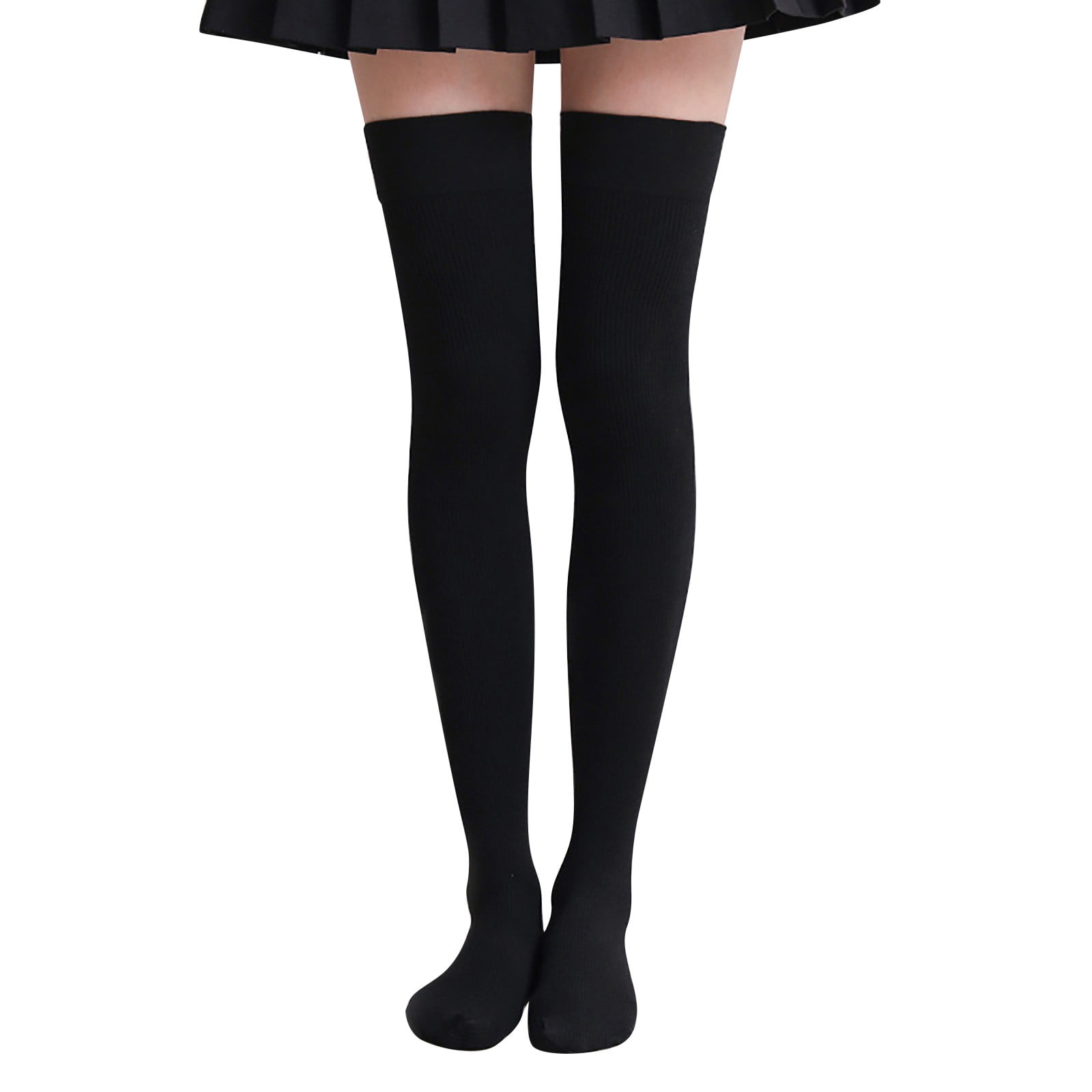 Bovemsi Stockings for Women 1 Pair Extra Long Color Thigh High Socks ...