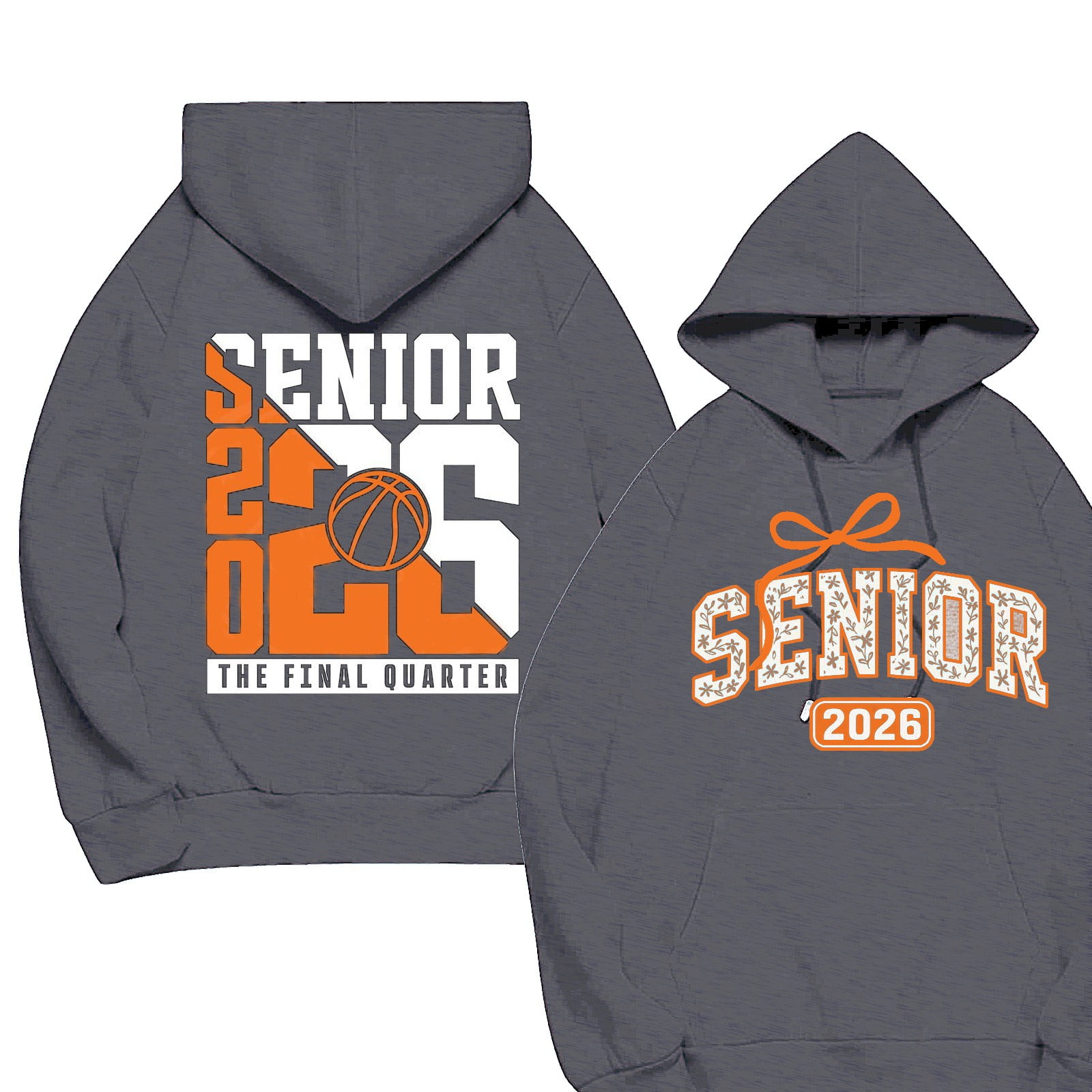 Bovemsi Sweatshirt for Women Senior 2026 Mom The Final Quarter Hoodie ...