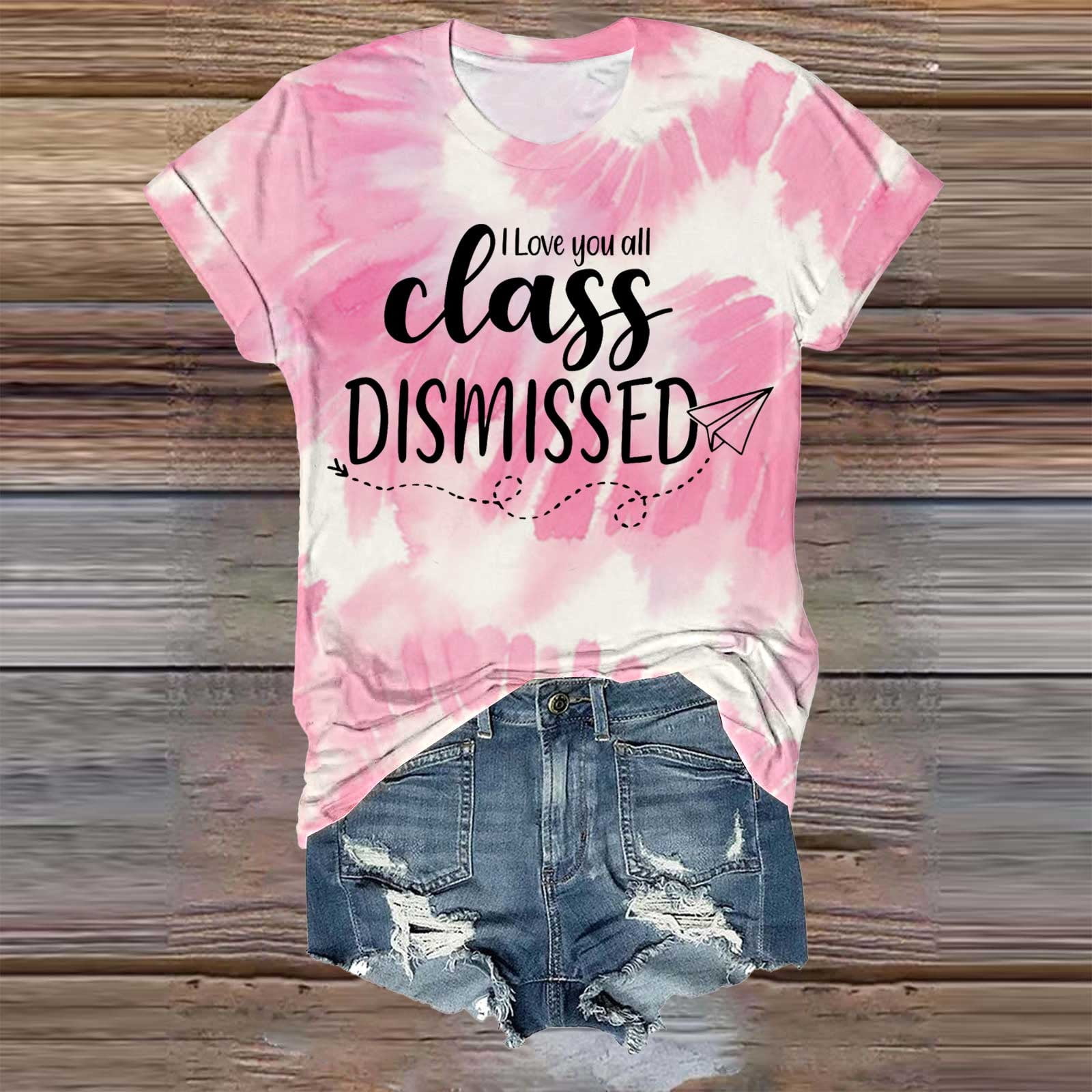 Bovemsi Teacher Appreciation Shirt for Women - Last Day of School ...