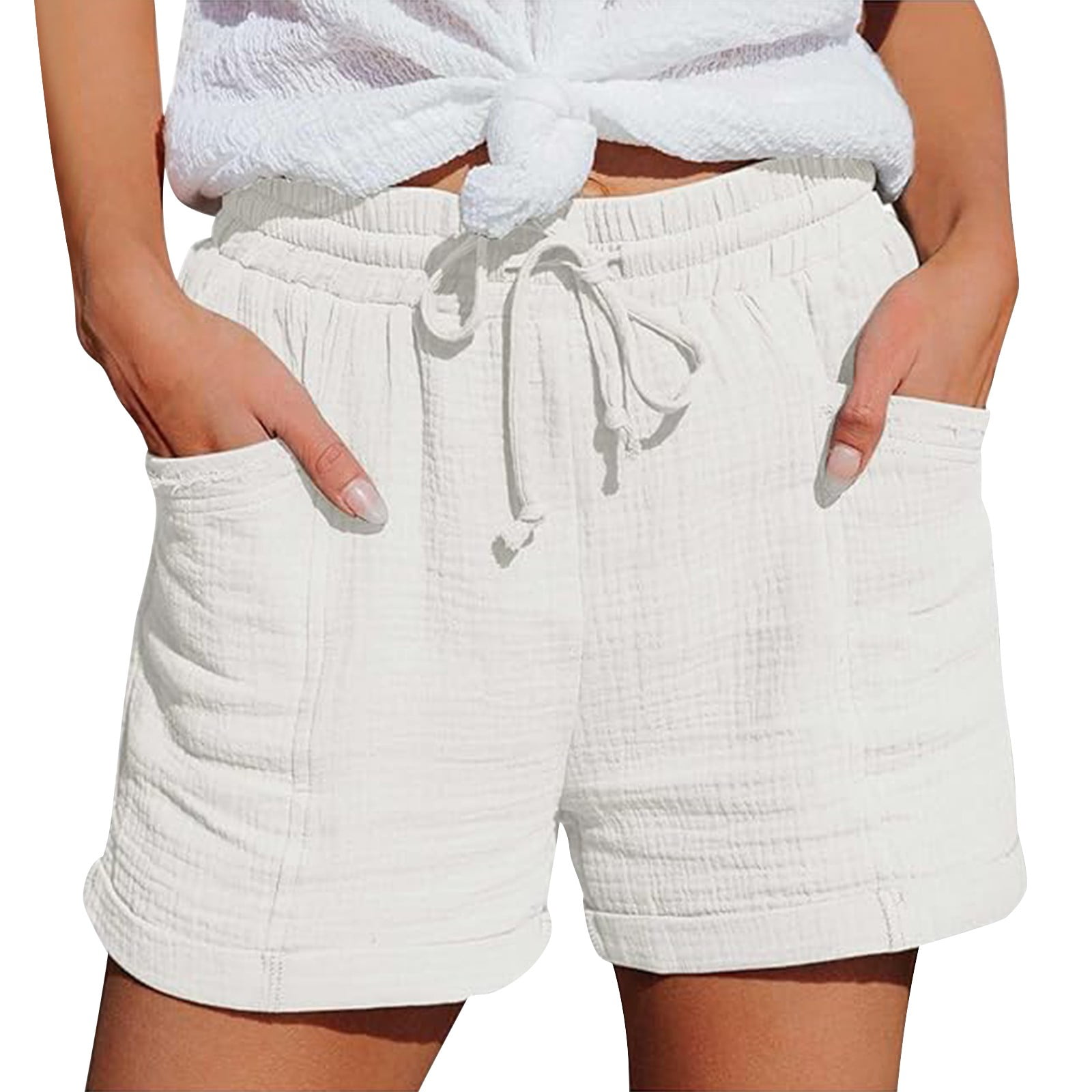 Bovemsi Thigh Society Cooling Shorts for Women Fashion Casual High ...