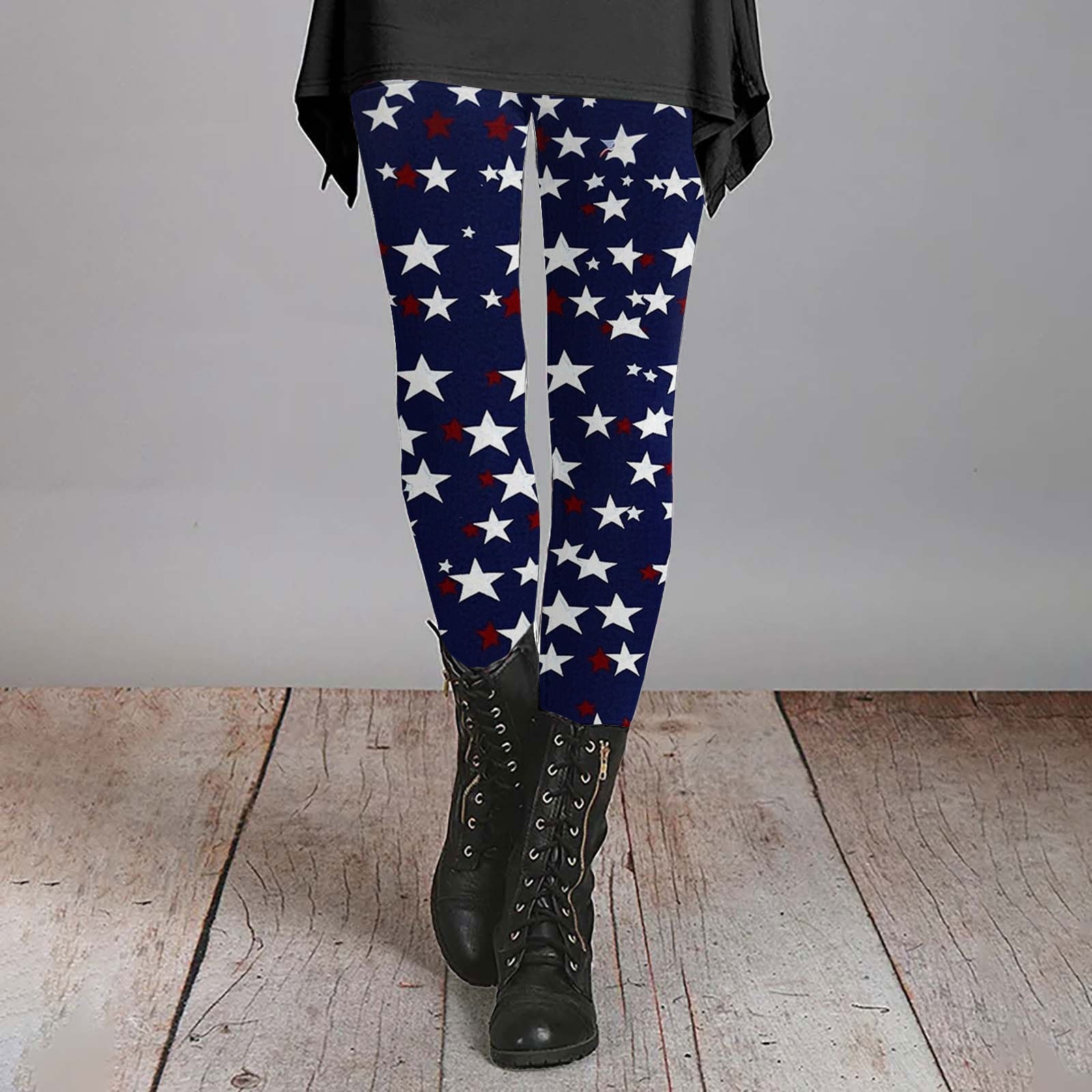 Bovemsi Women's American Flag High Waist Leggings - 4Th of July ...