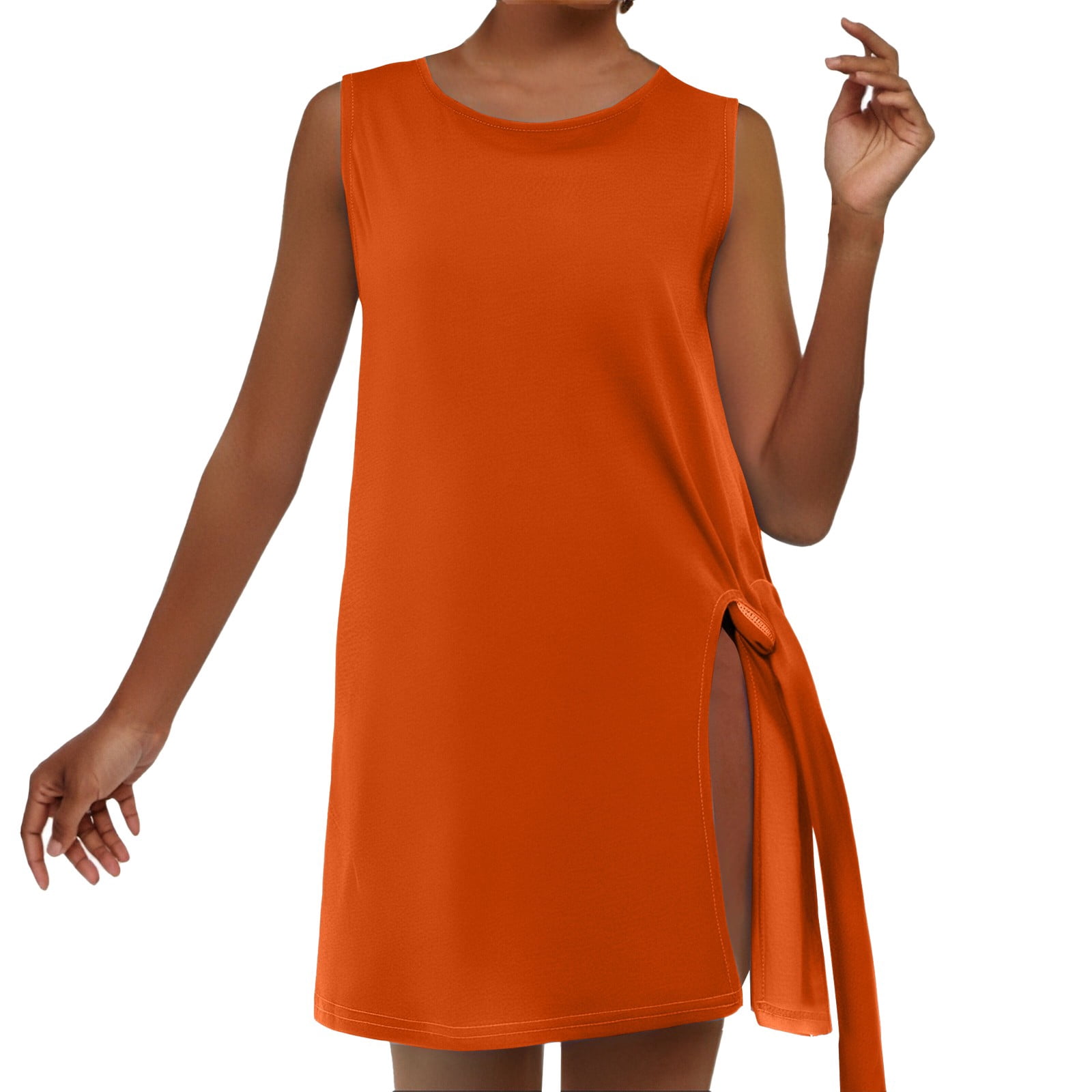 Bovemsi Women's Tanks & Camis Sleeveless Slim Waistband Top With ...