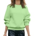 Bovemsi Womens Sweaters Fall For Women 2025 Long Sleeve Crewneck Ribbed ...