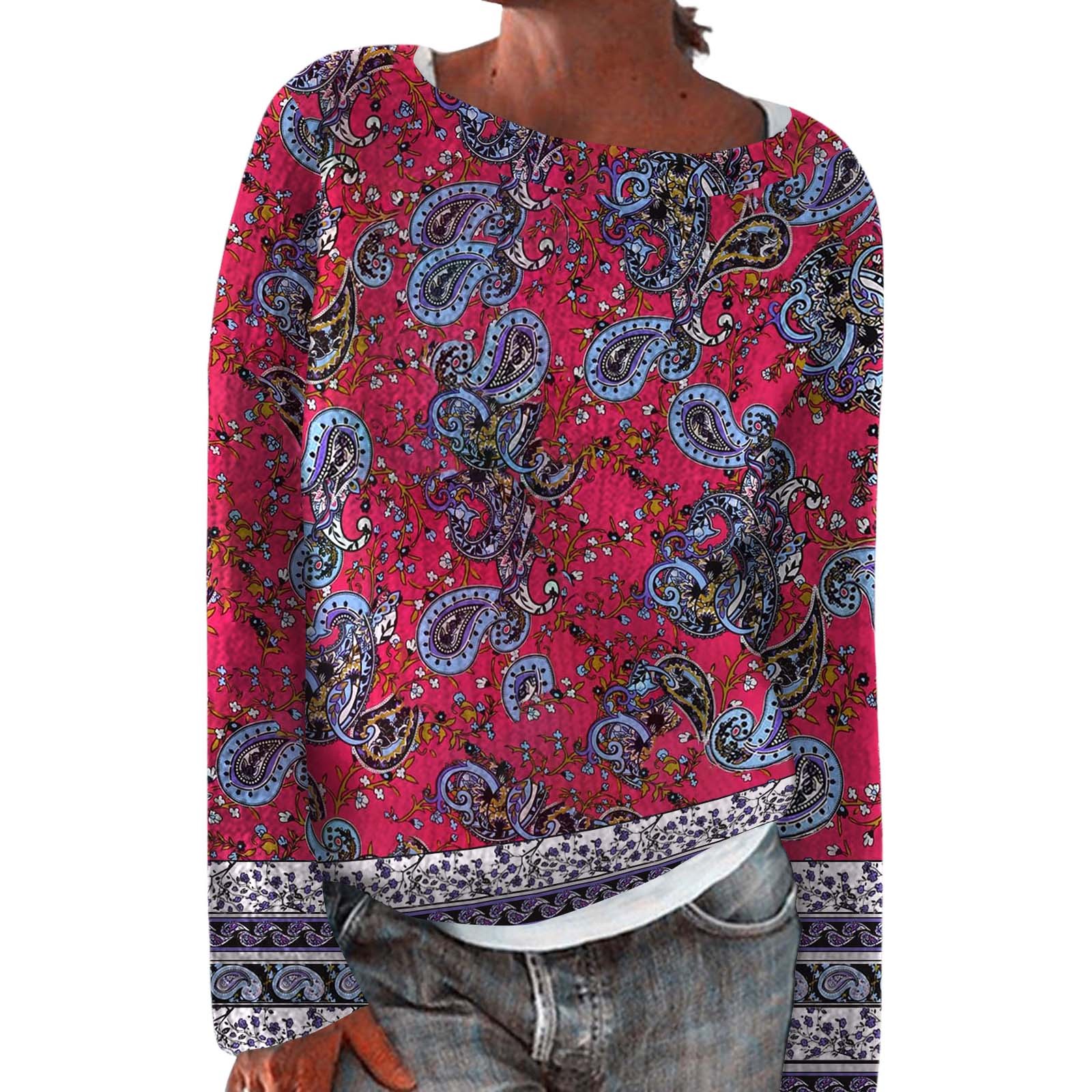 Bovemsi Womens Sweaters Women's Design Loose Casual Knit Drop Shoulder ...