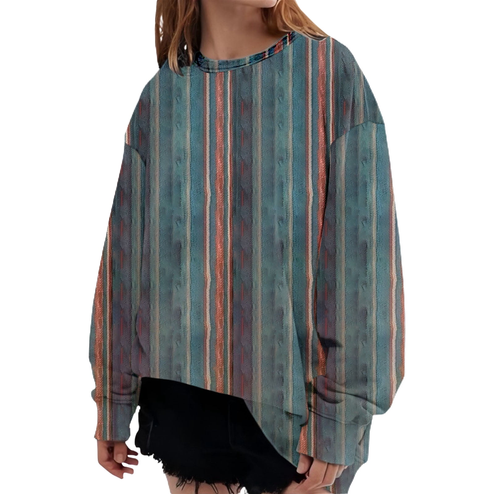 Bovemsi Womens Sweatshirts Women Fashion Spring Autumn Casual Long ...