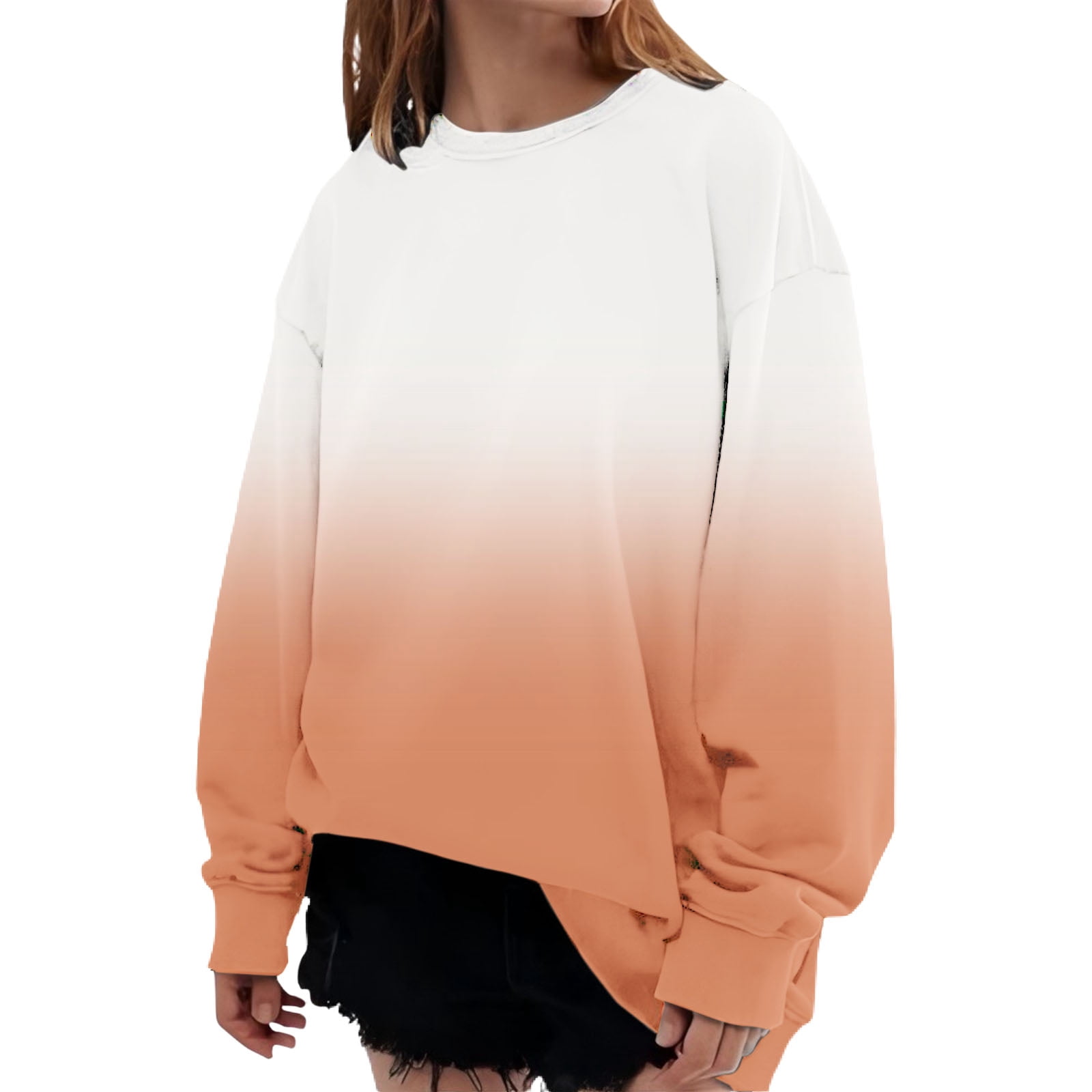Bovemsi Womens Sweatshirts Women's Fashion Spring Autumn Casual Long ...