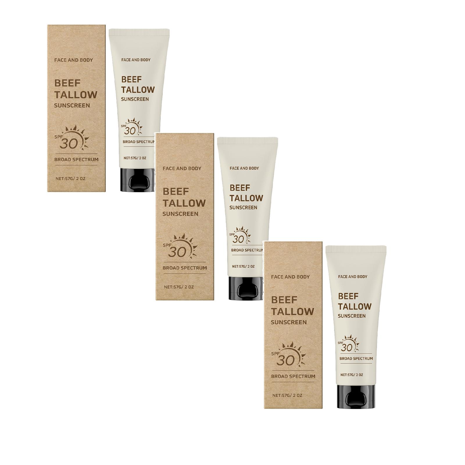 Bovine Butter Sunscreen Sun Lotion With Natural Ingredients Tallow And ...