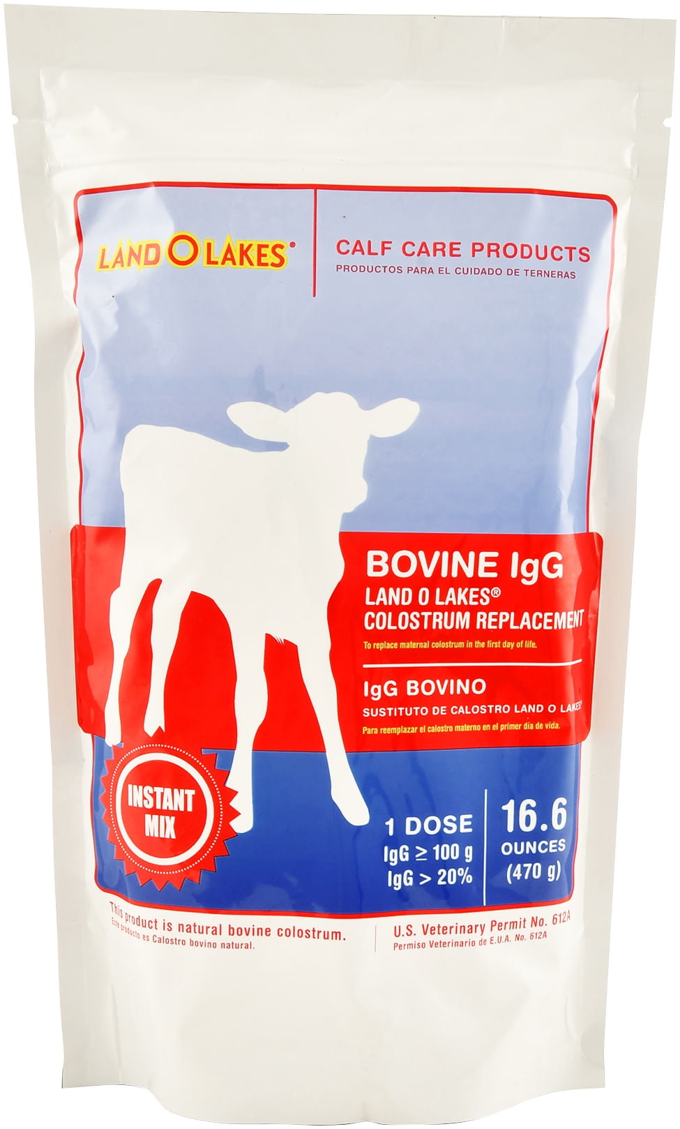 Bovine Ig G Colostrum Replacement - Single Dose - 470 gram - Walmart.com