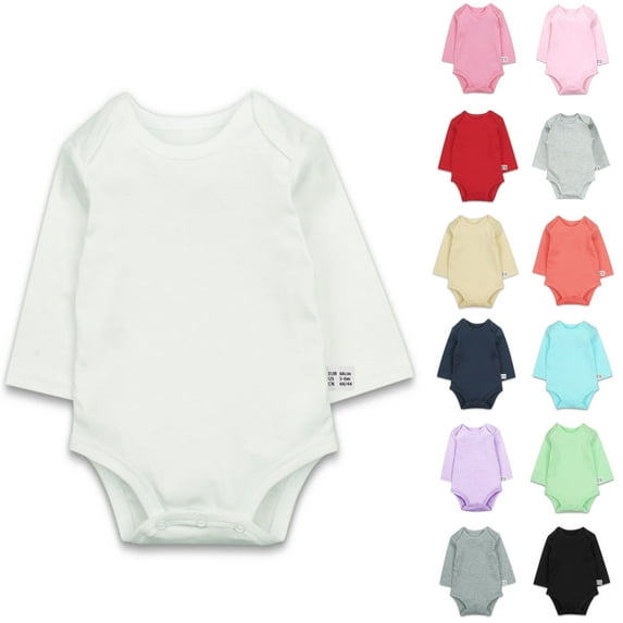 Bovxnpu Baby Girl Bodysuit, Infant Baby Cotton Bodysuits, Newborn ...