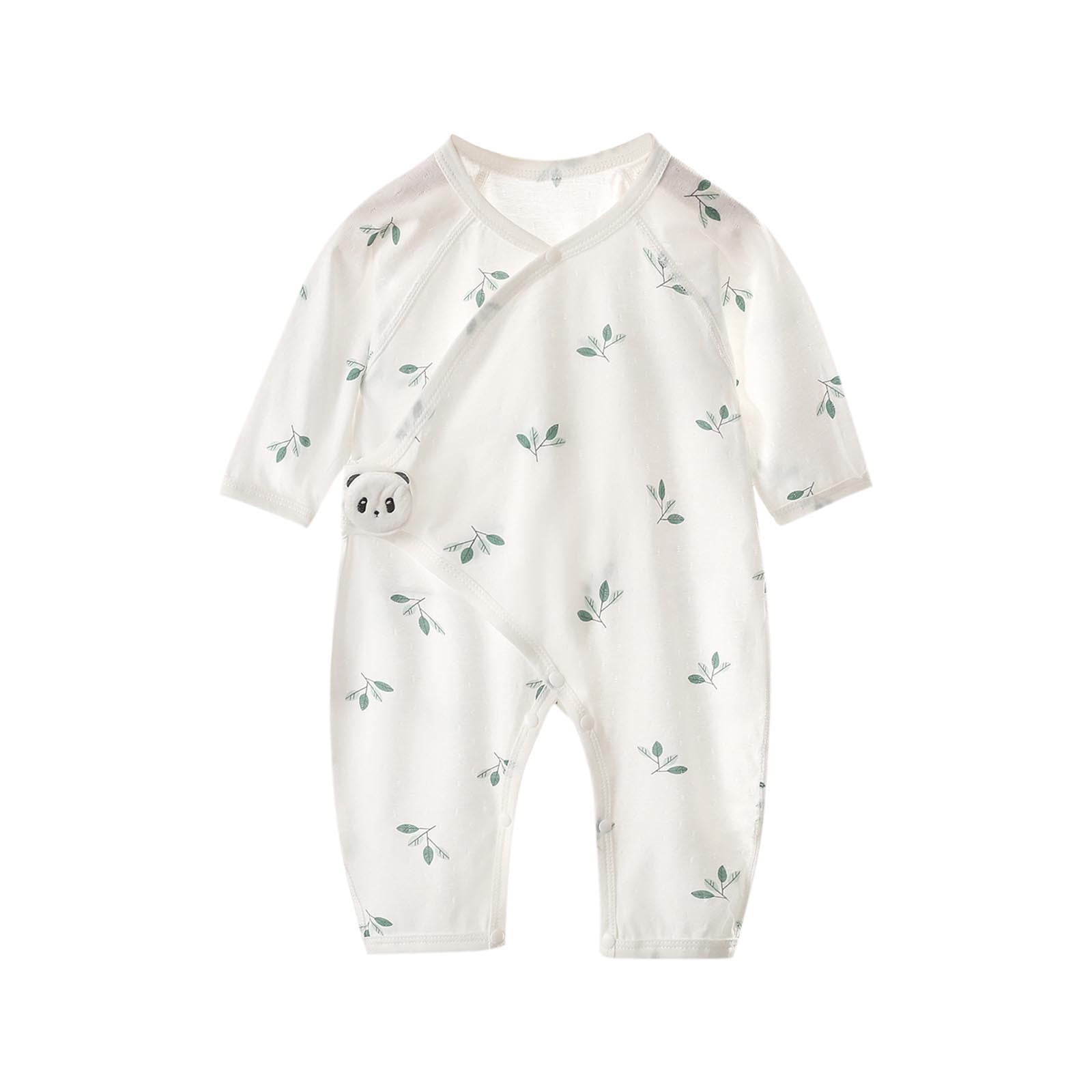 Bovxnpu Baby Girl Bodysuit, Infant Baby Cotton Bodysuits, Newborn ...