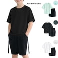 Bovxnpu Boys Athletic Shorts and Performance T-Shirt Clothes Set Short ...