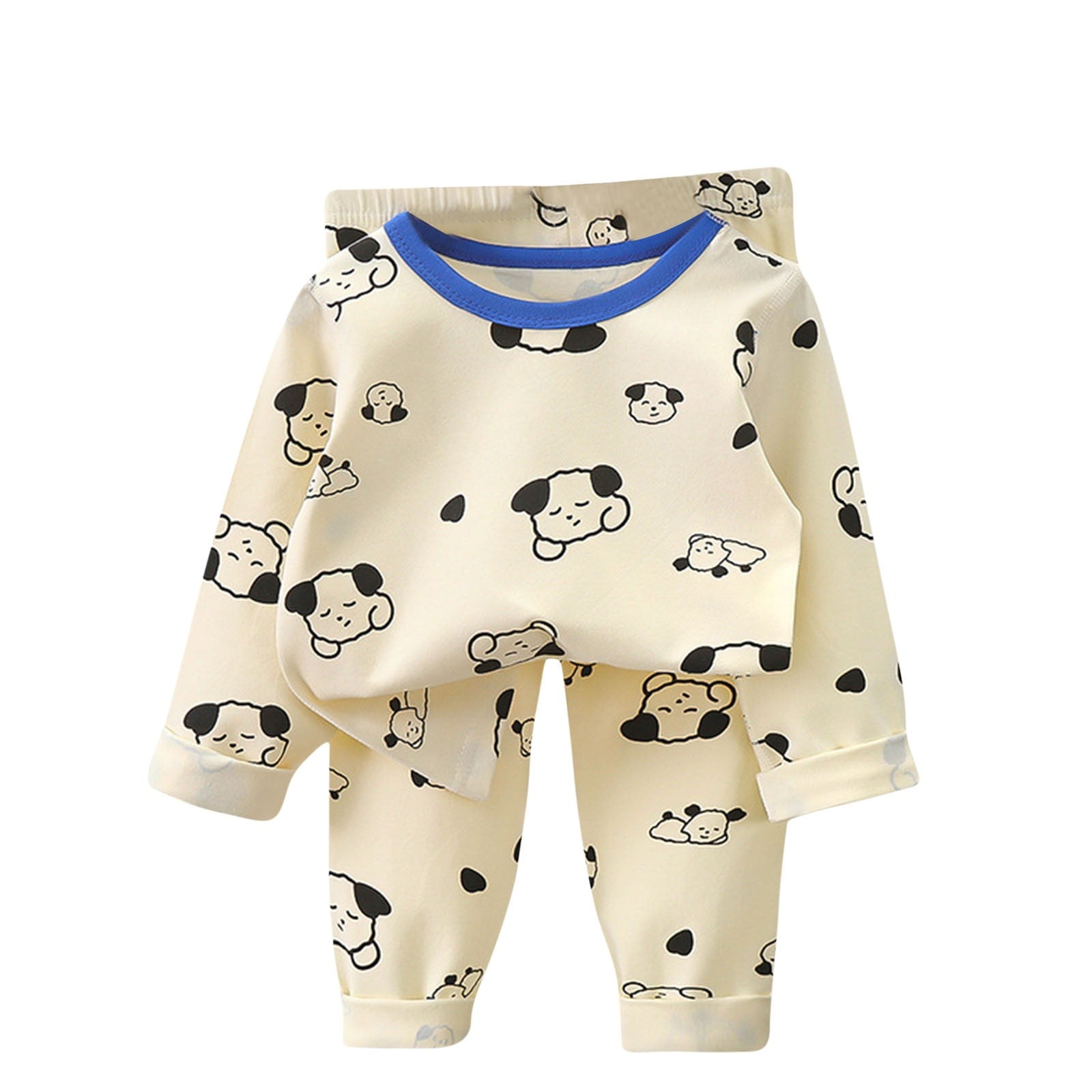 Bovxnpu Boys Girls 2 Piece Pajamas Set, Girls Cotton Pajamas Set Kids ...