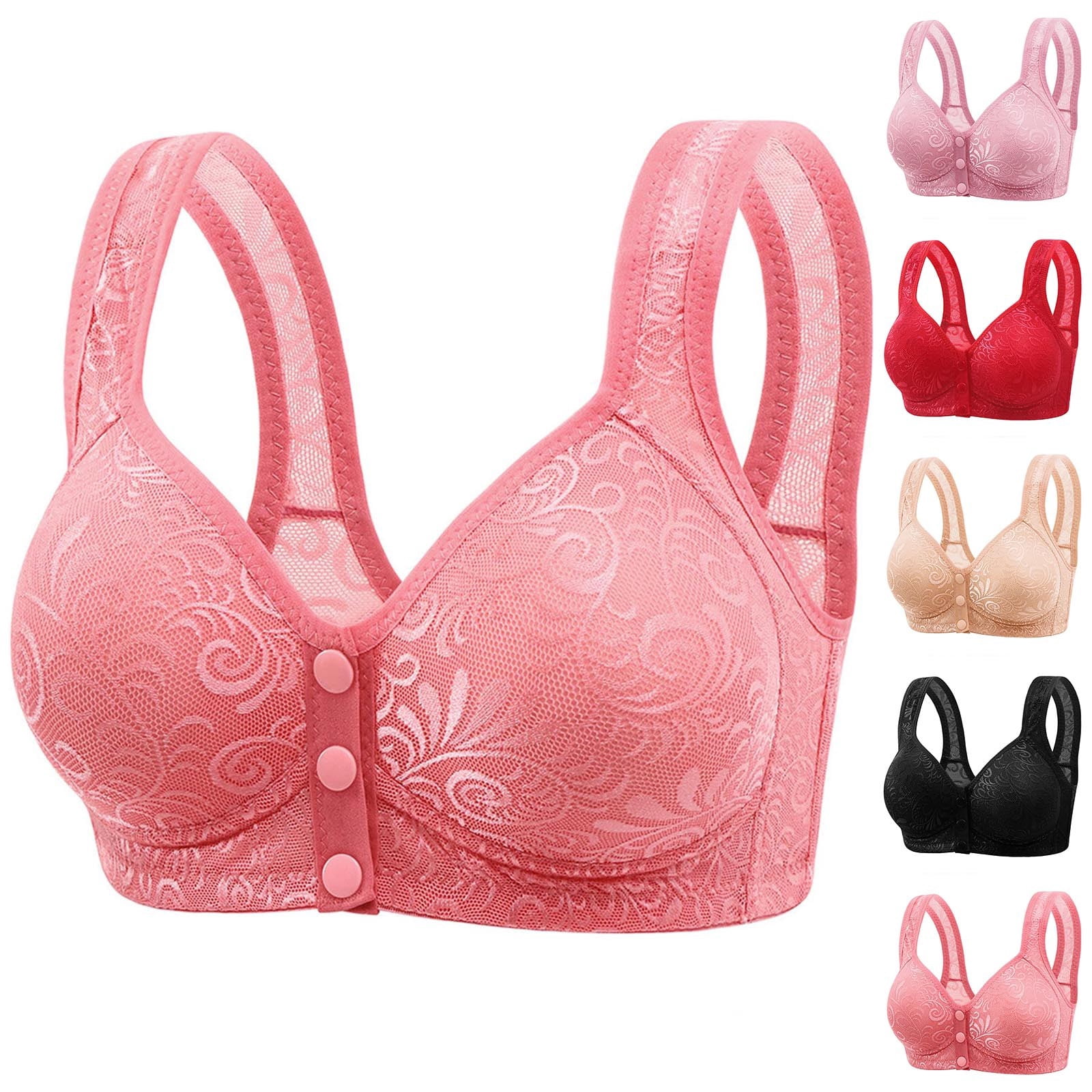 Bovxnpu Bras for Women, Womens Push Up Everyday Bras Seamless Wireless ...