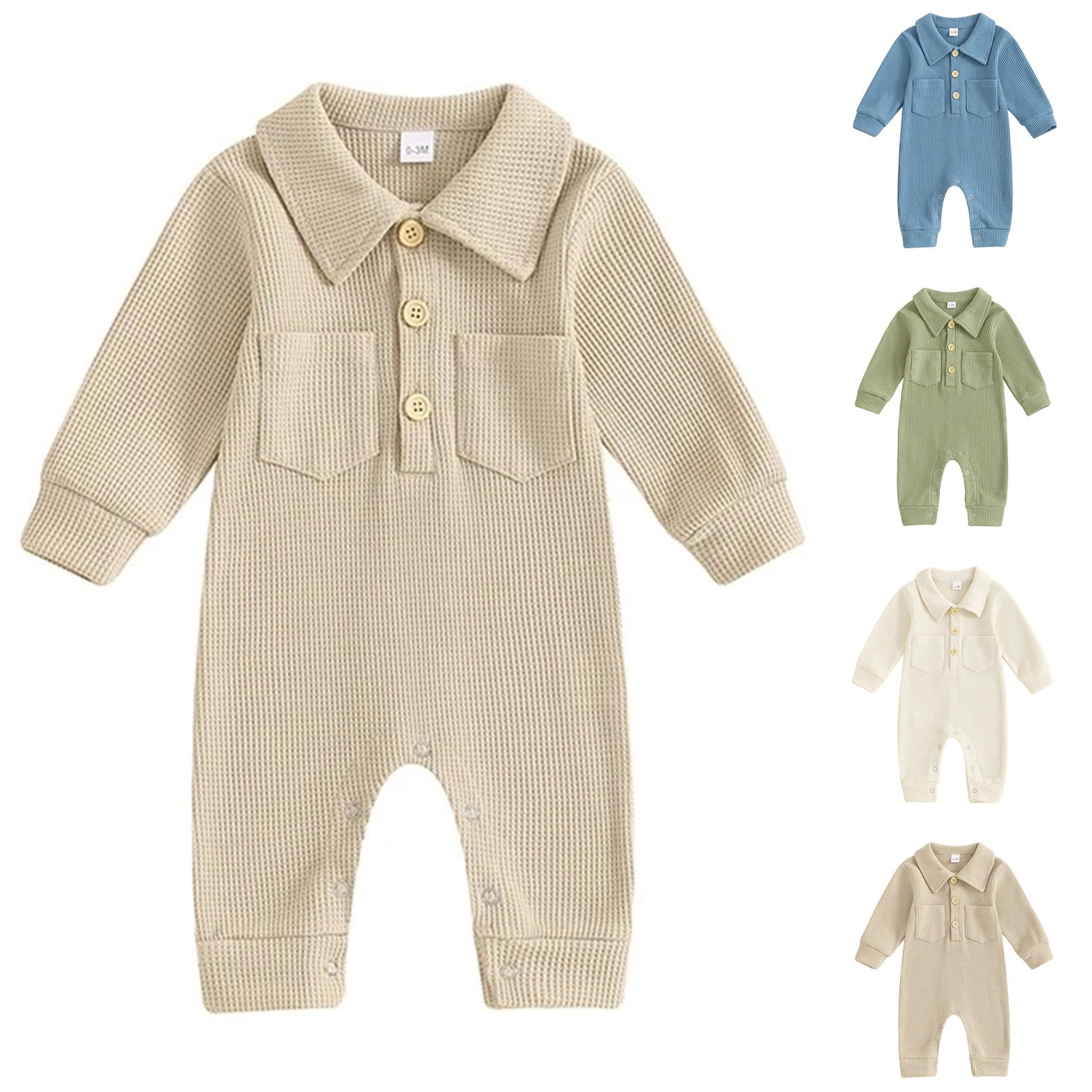 Bovxnpu Fall Winter Newborn Bodysuit, Infant Rompers, Toddler Girls ...