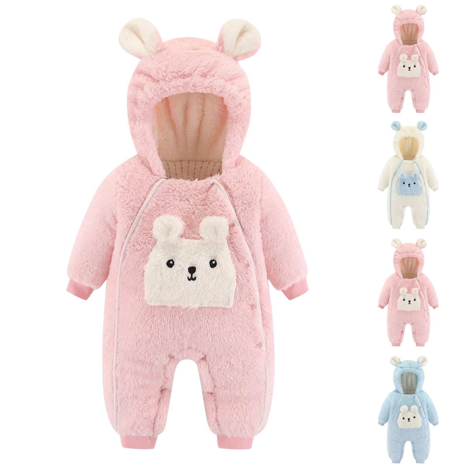 Bovxnpu Fall Winter Newborn Bodysuit, Infant Rompers, Toddler Girls ...