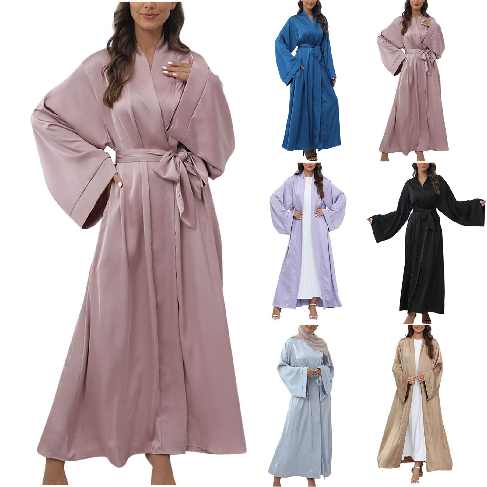 Bovxnpu Long Sleeve Dress for Women, Women Long Sleeve Dress Plus Size ...