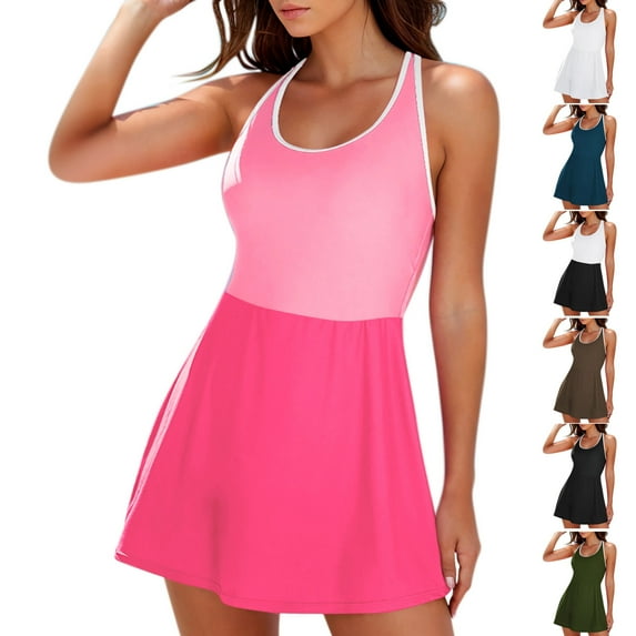 Bovxnpu Tankinis Swimsuits for Women Bathing Suits Top with Bottom ...