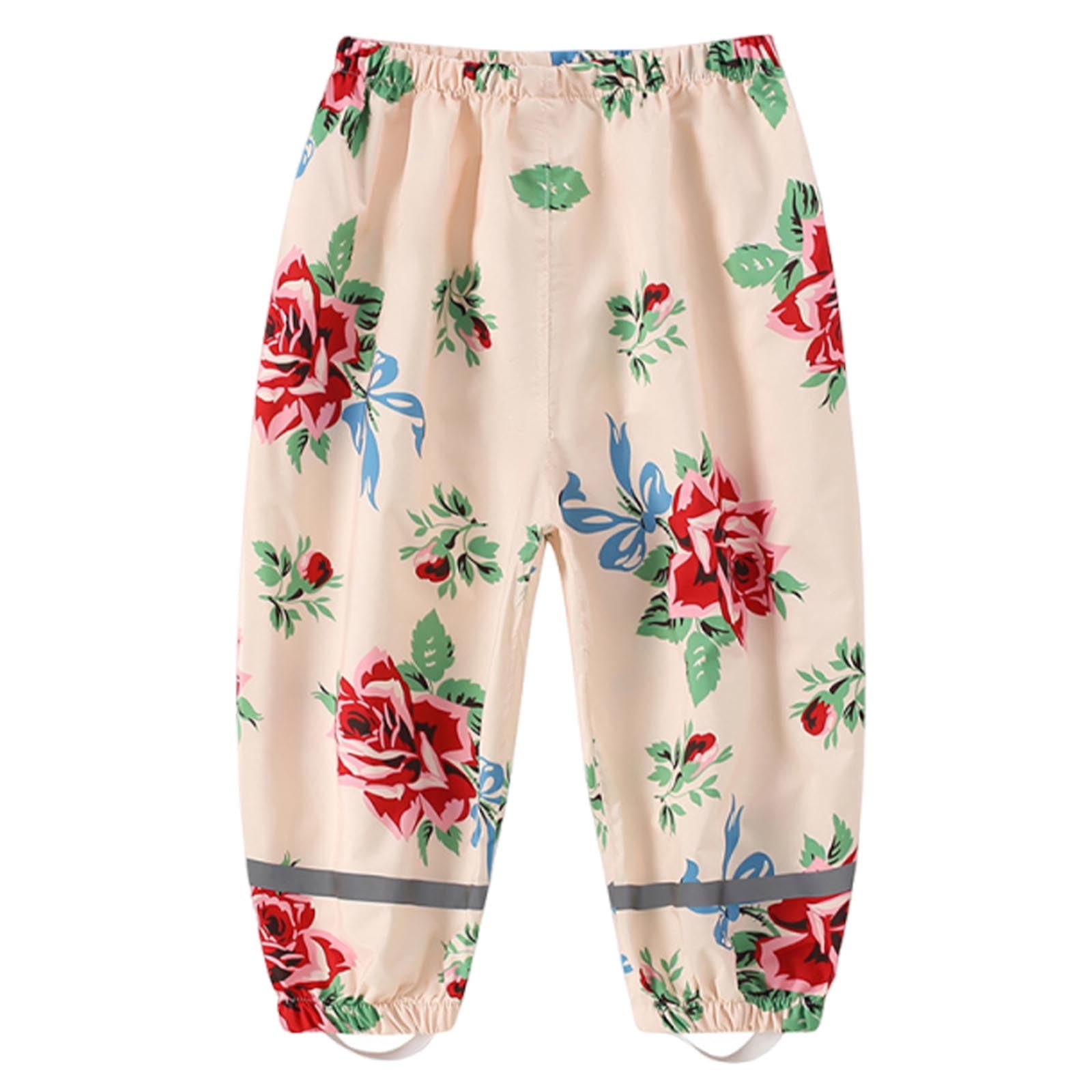 Bovxnpu Toddler Boys Girls Pants, Girls Waterproof Pants Rain Pants ...