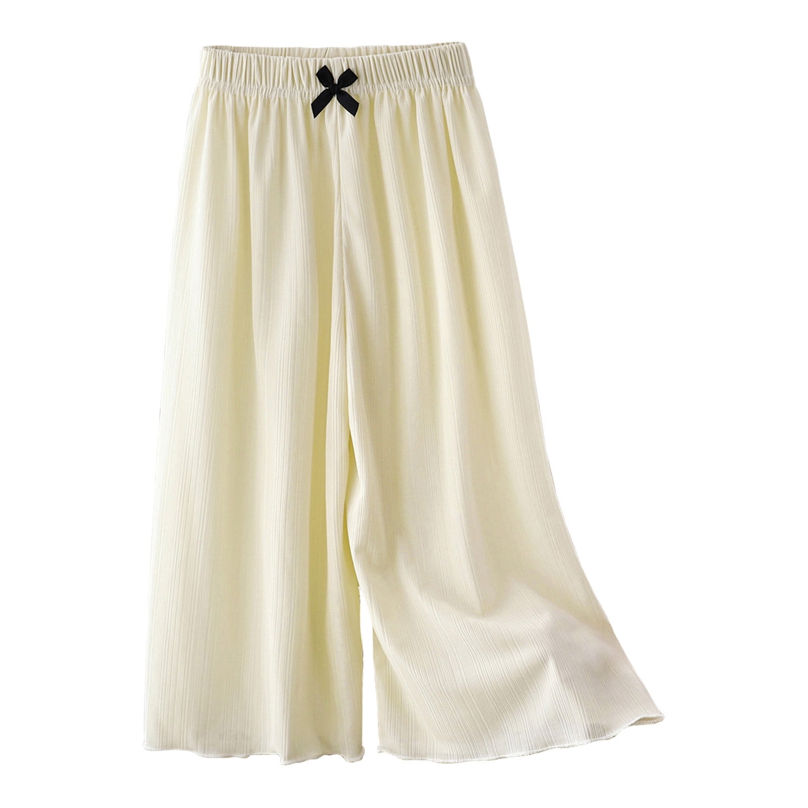 Bovxnpu Toddler Boys Girls Pants, Girls' Wide Leg Pants Lightweight ...