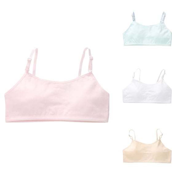 Bovxnpu Training Bras for Girls Girls Training Bra Cotton Breathable ...