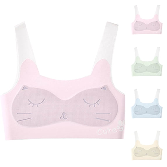 Bovxnpu Training Bras for Girls Girls Training Bra Cotton Breathable ...