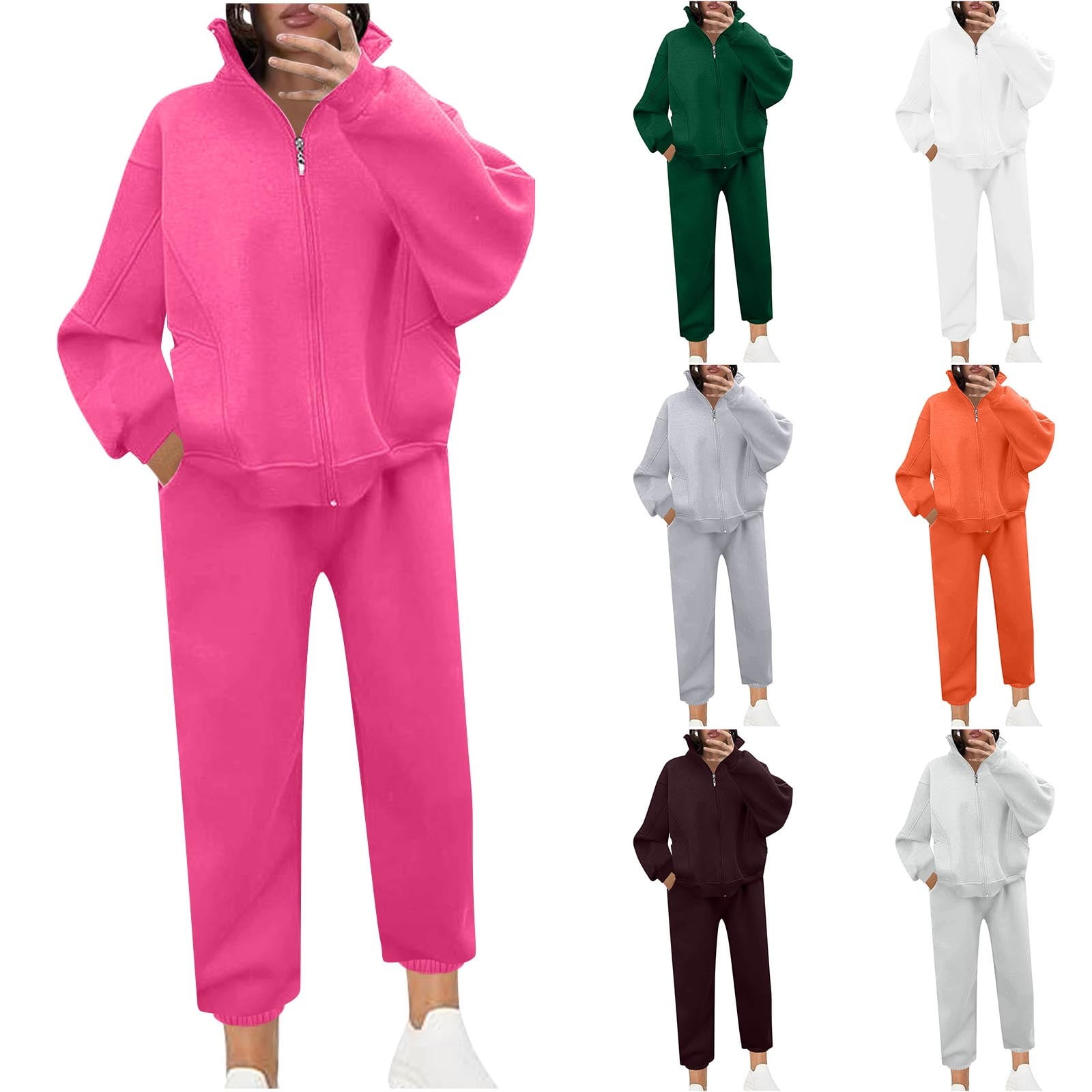 Bovxnpu Two Piece Sets for Women Fall Outfits, Women 2 Piece Outfits ...