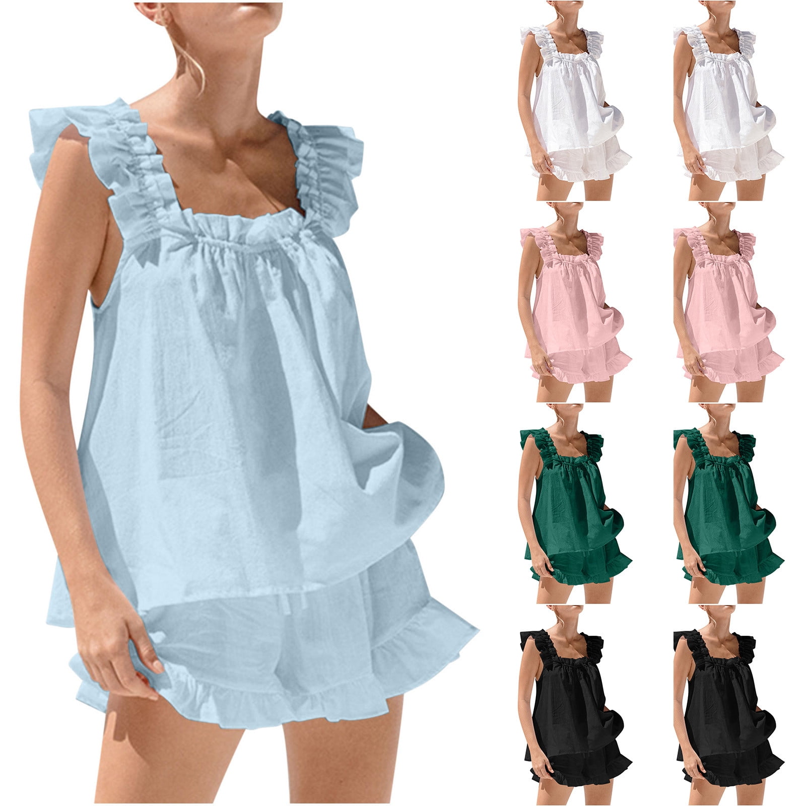 Bovxnpu Two Piece Sets for Women Summer,Lougewear Sets for Women,Women ...