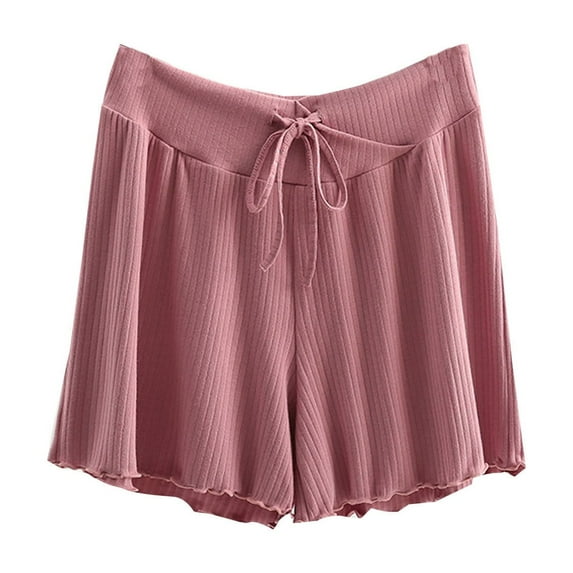 Bovxnpu Women's Maternity Cotton Shorts Lounge Shorts Under Dresses ...