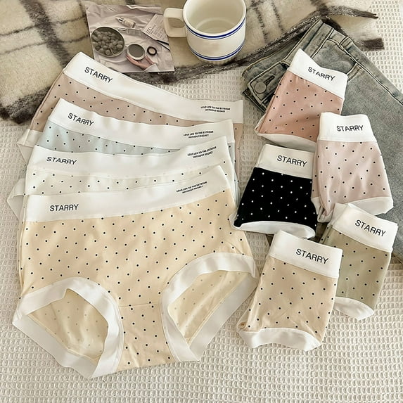 Bovxnpu Women's Plus Size Panties, Women's Seamless Breathable Brief ...