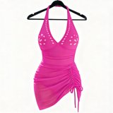 Bovxnpu Womens One Piece Swimsuits Slim Swimwear, Women's Double Thin ...