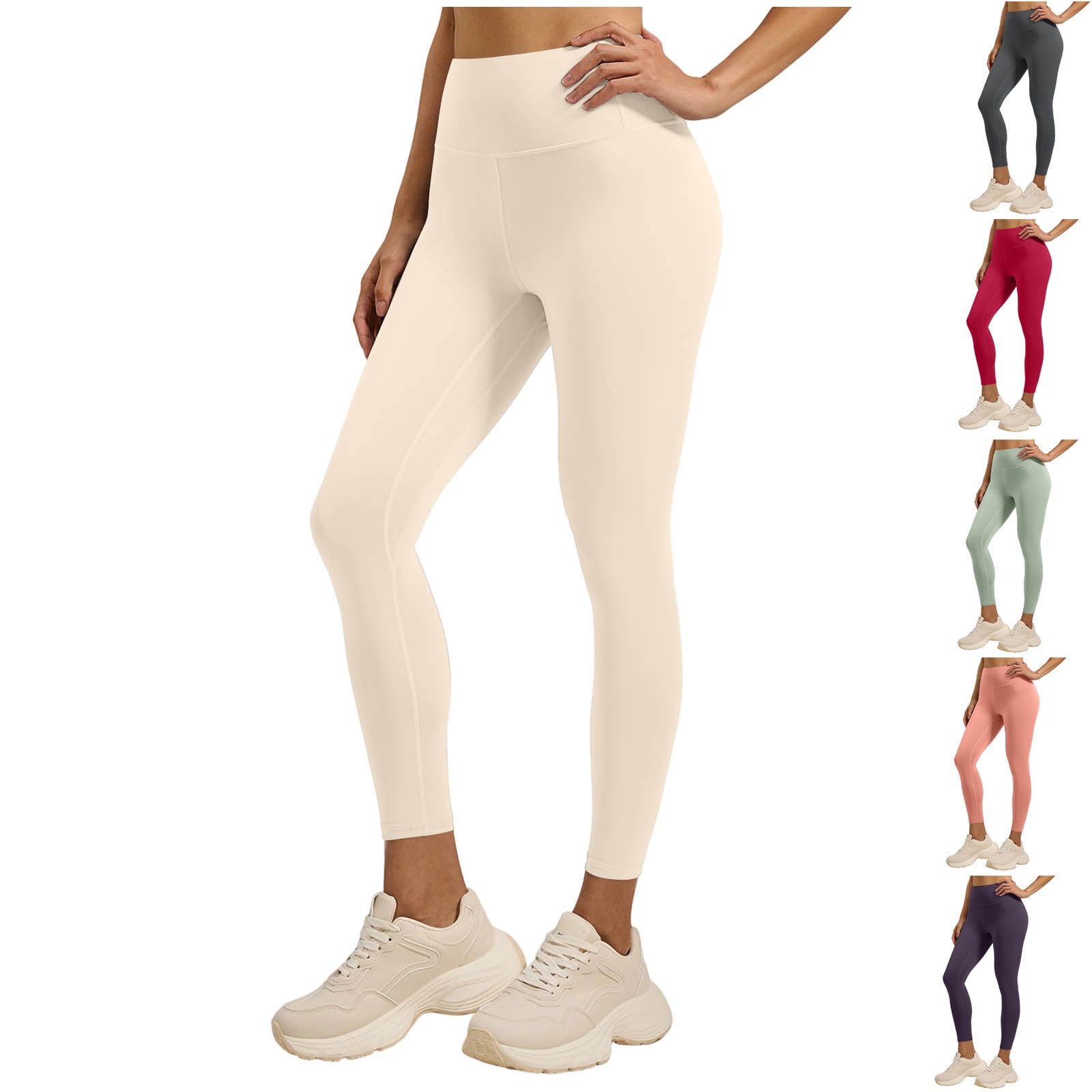 Bovxnpu Womens Yoga Workout Leggings Long Quickly Dry Tight Yoga Pants ...