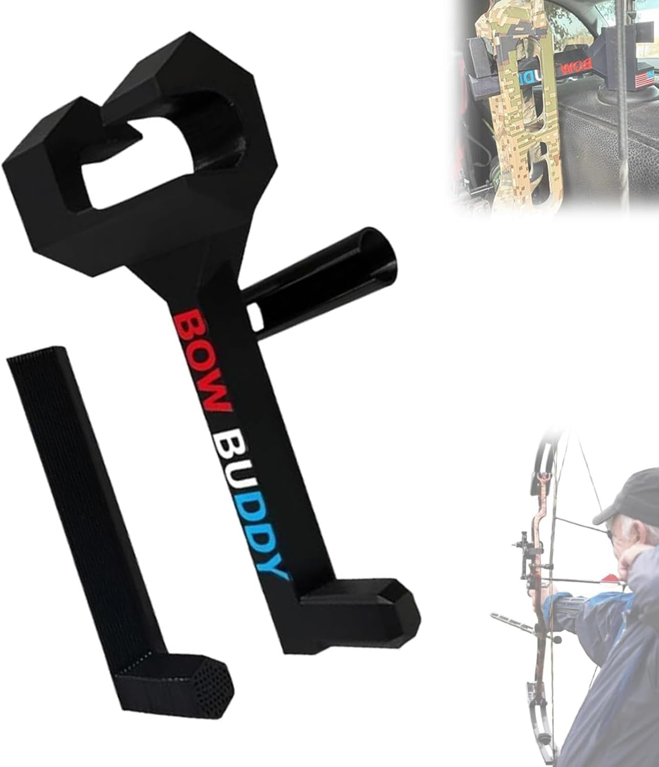 Bow Buddy Bows Hanger for Truck, Twist on 2.0, Car Compound Bows ...
